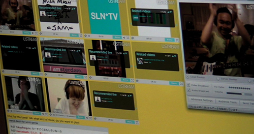 CBCNET > Dots & Lines > 大野真吾 > 4. We are the WORLD JAM BAND! - 5人でJAM