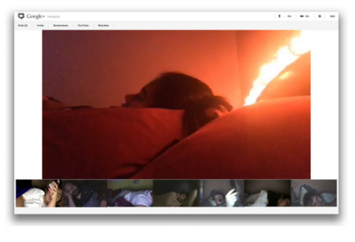 CBCNET Posts » インターネットでお泊り会 – IDPWによる実験的な参加型オンラインプロジェクト、地球の自転に合わせて移動する夜とともに、ただ寝続けてるだけの様子を24時間Web中継