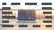 CBCNET Posts » まるで宇宙船のコントロールパネルのよう – DUB-Russellによる、次世代セミ・モジュラー・ビートマシーン・ソフトウェア「2020」